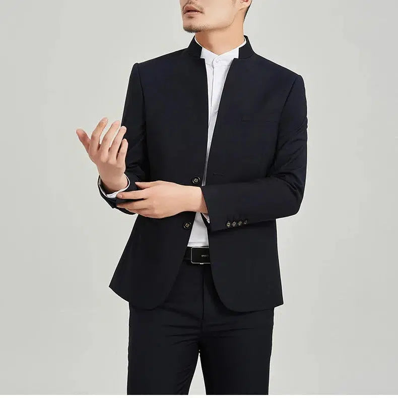 Officer collar jacket | The Old Money